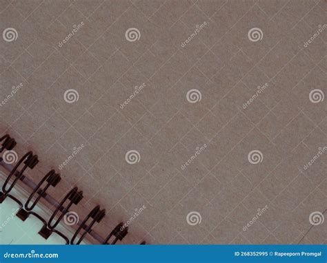 Close Up Old Notebook Texture For Vintage Style Wallpaper Stock Image