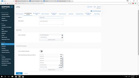 Connecting To Vpnname Sslvpnconfig Has Failed Discussions Sophos Firewall Sophos