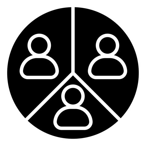 Customer Segmentation Icon Line Vector Illustration 39885514 Vector Art At Vecteezy