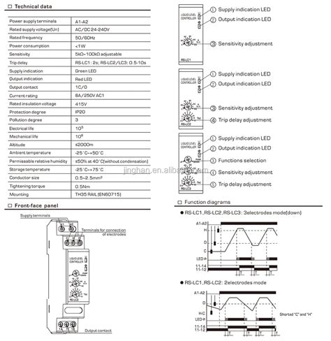 Liquid Level Control Relay Buy Water Level Control Relay Flooding Relay Liquid Level