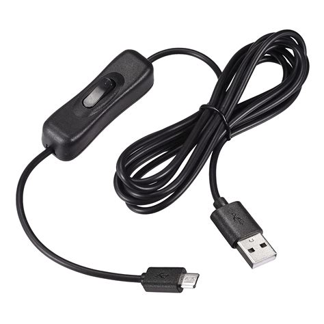 Amazon Com MECCANIXITY USB Cable With ON Off Switch USB Male To Micro USB Male Extension Cord