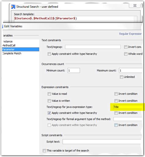 Refactoring Is There A Way In Intellij To Make A Usage Search Of A