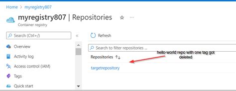 Azure Container Registry Acr Purge Untagged Is Removing All Tagged Images From An ACR