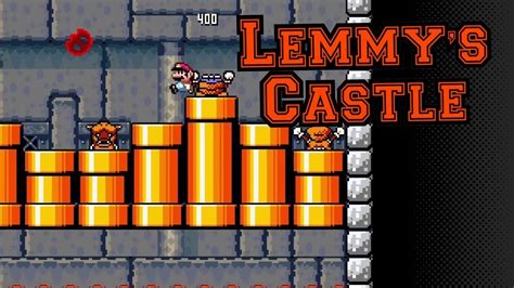 Super Mario World 3 Lemmys Castle Boss Fight Youtube