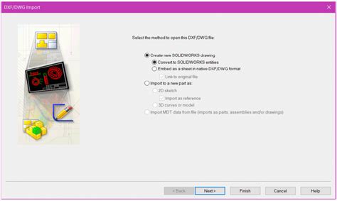 Convert 2d Dwg Data Into A 3d Solidworks Part File 57 Off