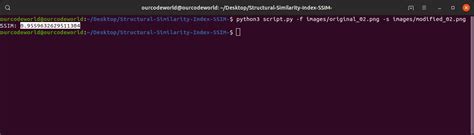 How To Calculate The Structural Similarity Index Ssim Between Two