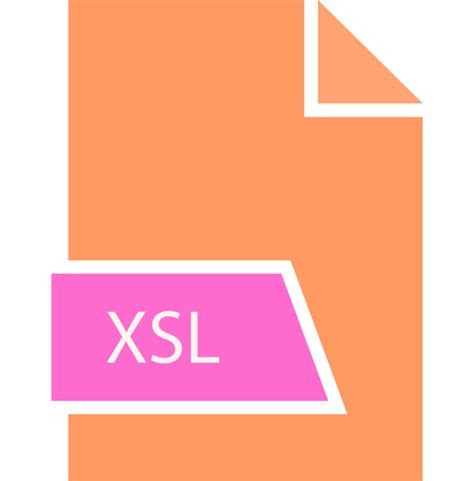 Xsl File Format Icon Shape 57325264 Png