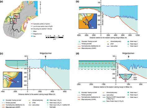 Hydrostatic Analysis Of The Ice Shelf Calving Margins In Blåsø A Map