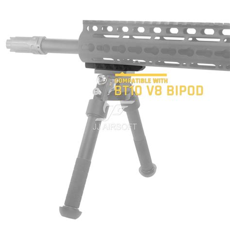 Ja 1719 Bk Keymod M Lok Adapter For 17s Size Bipod Black Airsoft Cart International