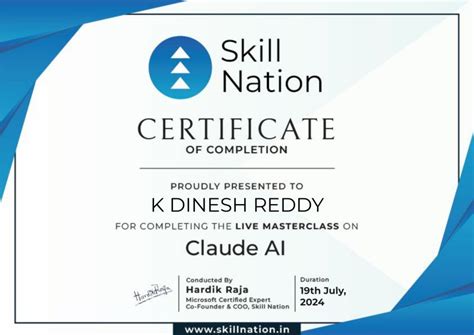 k dinesh reddy on linkedin ai machinelearning skillnation claudeai professionaldevelopment