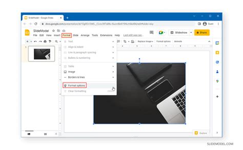 Finding Format Options In Google Slides SlideModel Finding Format Options In Google Slides SlideModel