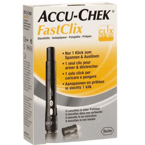 Buy Accu Chek Fastclix Kit 6 Lancets Kanela