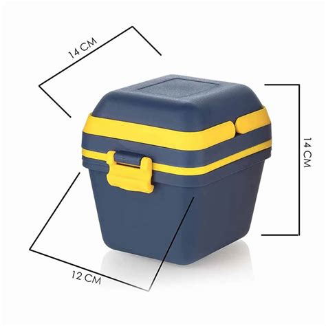 Plastic Tiffin Box Set 3 Compartment Amsburg Industries Private