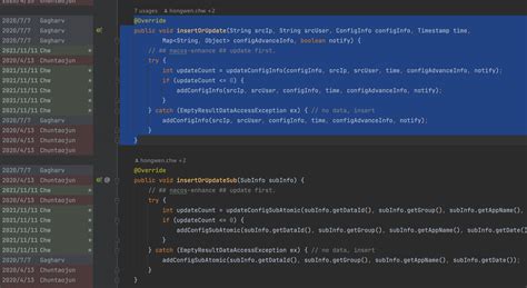 Persistservice Insertorupdate Updates First And Then Determines