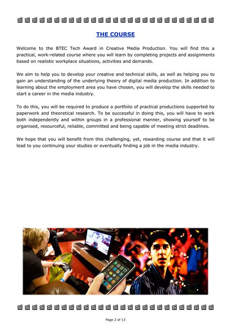 Assignment Brief Component One Pdf