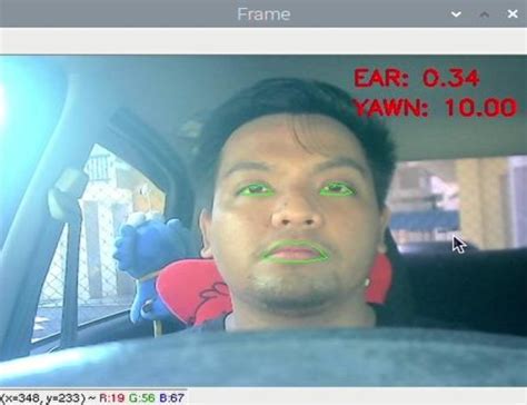 figure 3 from driver fatigue detection using raspberry pi semantic