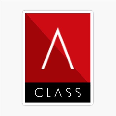 A Class Designation Sticker For Sale By Anpdesigns Redbubble