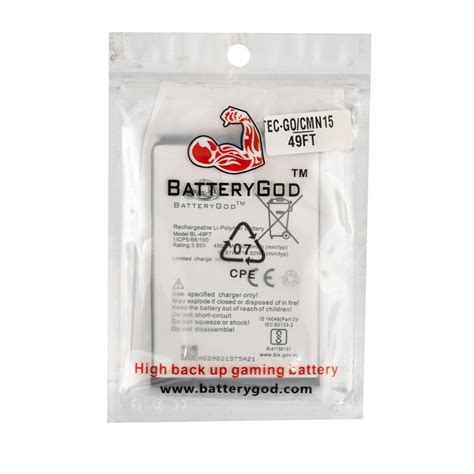 Batterygod Full Capacity Proper Mah Battery For Tecno Tecno Spark Go Tecno Spark