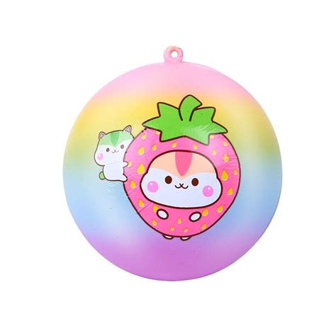 Jumbo Squishy Panda Slow Rising Catoon Strap Penda Grandado