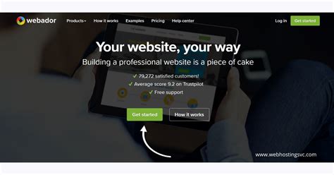 Webador Review Web Hosting Svc
