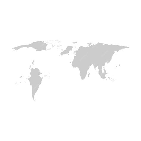 Premium Vector World Map Vector Design 4