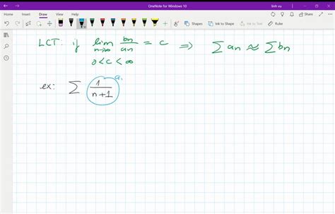 State And Prove A Limit Comparison Test For Convergence For Divergence Numerade