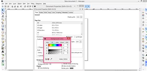 Inkscape Background Color Learn How To Set The Background Color