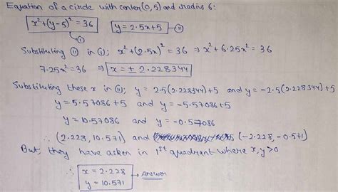 [solved] recall the equation for a circle with center h k and radius
