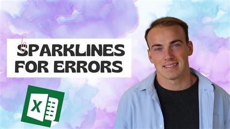 117 Excel Scanning For Errors With Sparklines Youtube
