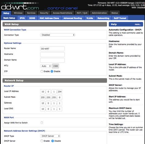 Dd Wrt Configuration For Netgear R7000
