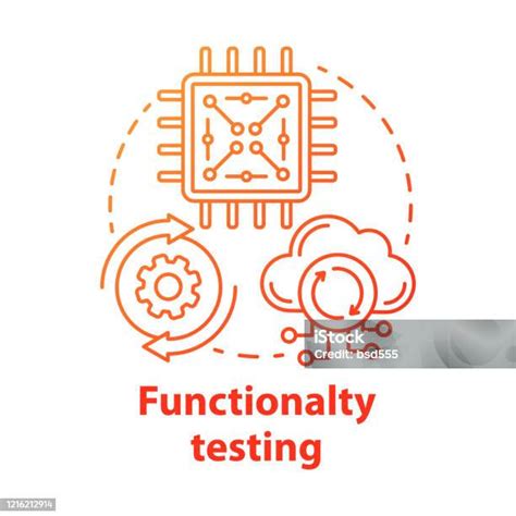 Functionality Testing Concept Icon Blackbox Testing Idea Thin Line Illustration Setting Up