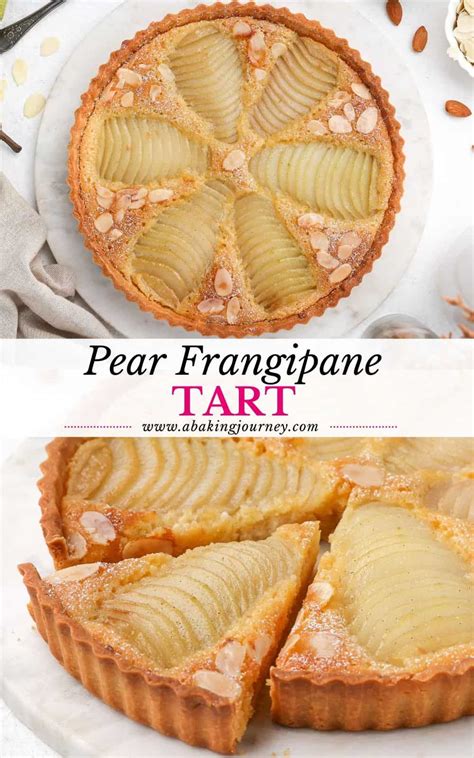 This Classic Pear Frangipane Tart Or Tarte Bourdaloue In French Is A Delicious Autumn And