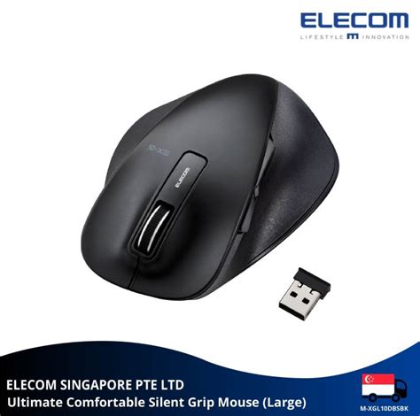ELECOM EX G Ultimate Conmfortable Grip Mouse Gaming Mouse Blue LED Silent Wireless Mouse