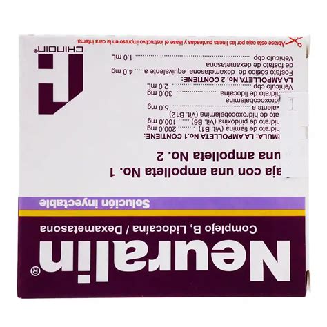 Neuralin Solución Inyectable Precio Rappi