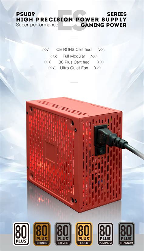 New Atx Pc Power Supply 650wd Apfc 80 Plus Psu For Desktop China Wholesale Atx Psu Computer