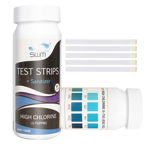 Sanitizer Test Strips Restaurant Sanitizer Test Strips Poolteststrip