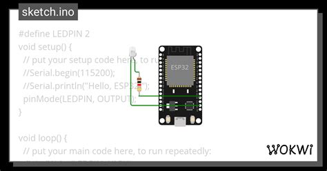 Simulacion 1 Wokwi Esp32 Stm32 Arduino Simulator
