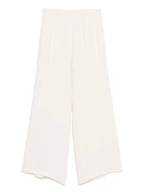 Fabiana Filippi Wide Leg Trousers White Farfetch
