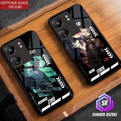 Jual Softcase Glass Kilau Kaca Tempred Xiaomi Redmi C Case Kaca Poco C Case Kaca Redmi
