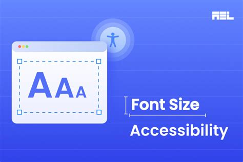 Importance Of Font Size In Accessibility Ael Data