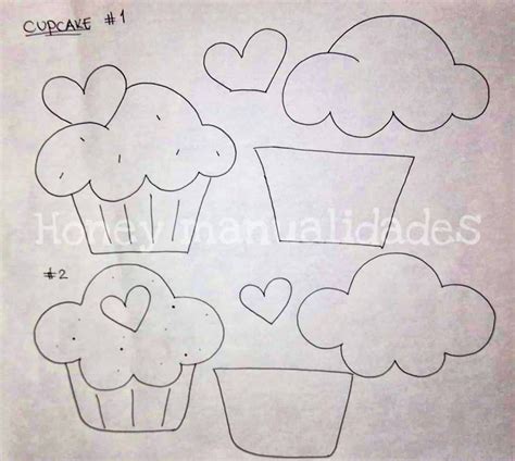 Molde De Cupcakes Para Imprimir