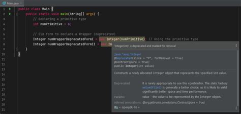 clases wrapper envoltorio en java