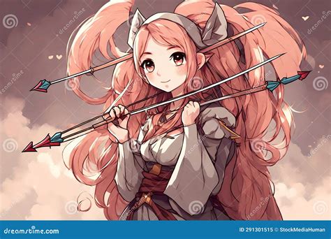 Medieval Archer Anime Girl