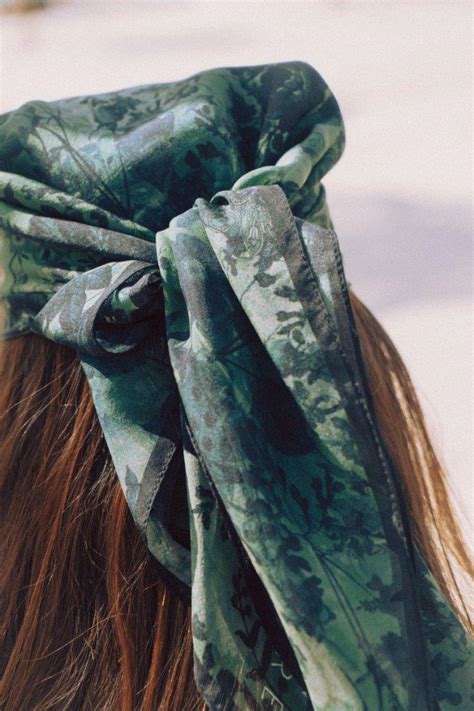 Headscarf Accessory In Forest Encore Swimwear