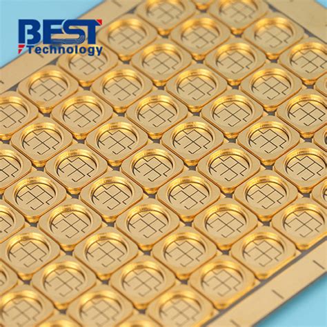 Tiny Size DBC Ceramic Substrate PCB For Scientific Education Bestceramicpcb