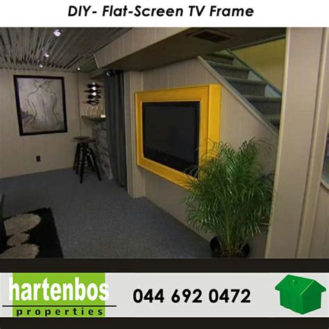 Diy Flat Screen Tv Frame