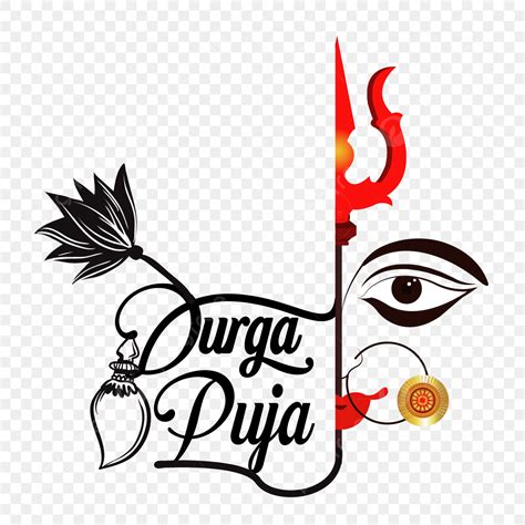 Festival Durga Puja Vector Design Images Durga Puja Bangla Indian