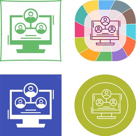 hierarchy structure icon design 44168879 vector art at vecteezy