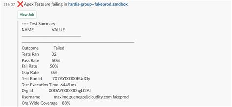 Apex Tests Salesforce Monitoring Sfdx Hardis Documentation