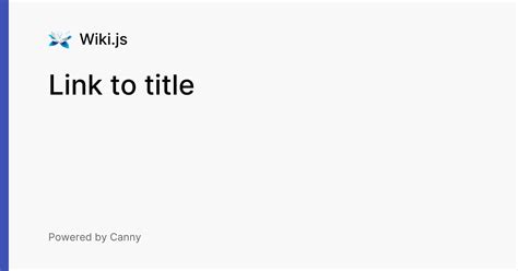 link to title voters wiki js
